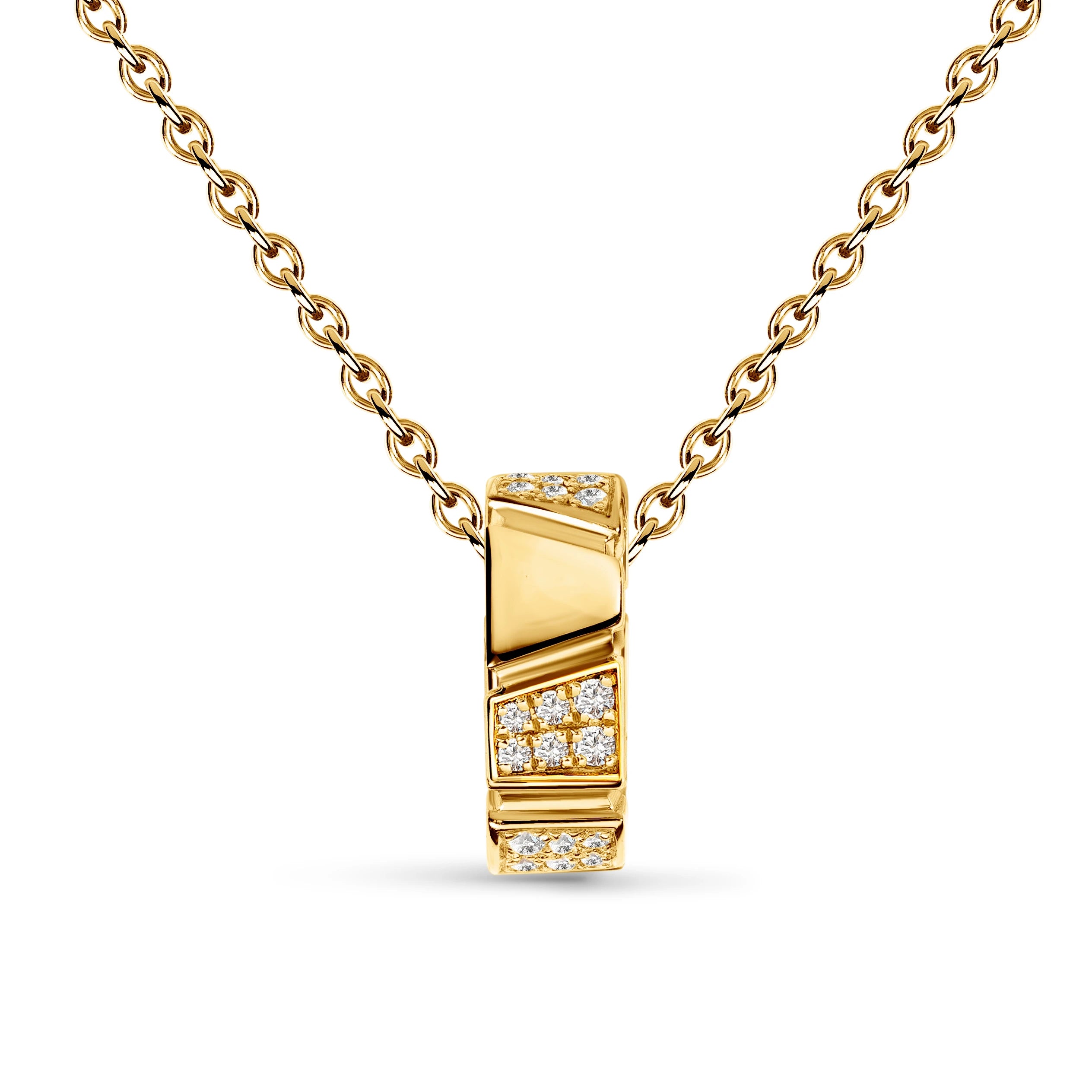 Necklace Ride & Love semi-pavé Medium – LOYAL.E PARIS